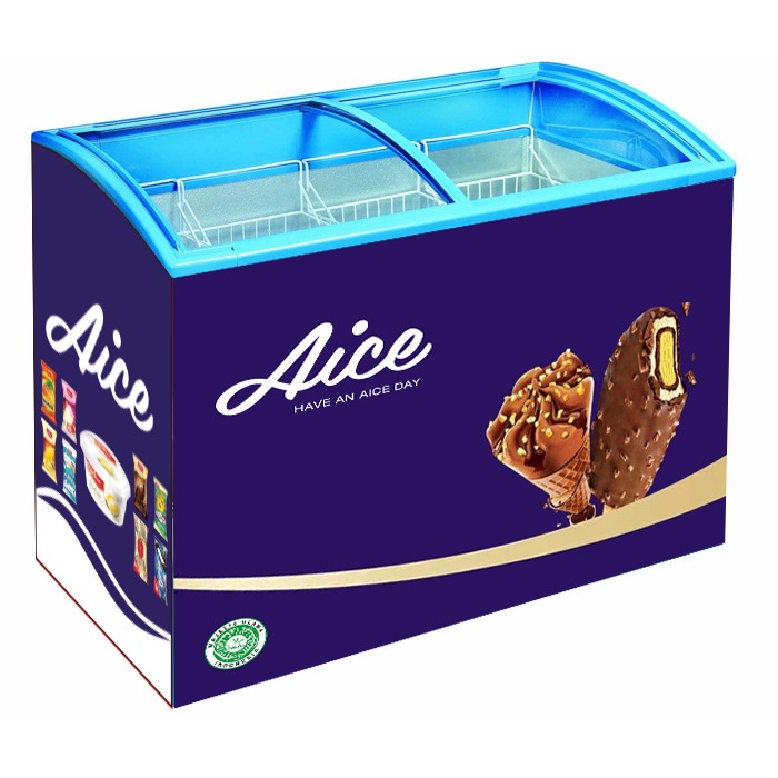 Jual Stiker Freezer minuman kulkas Ice Cream AICE | Shopee Indonesia
