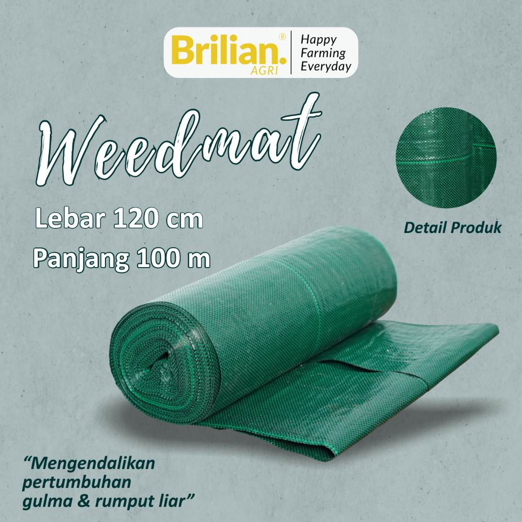 Jual BRILIAN - Weedmat Lebar 1.2 Meter Panjang 100 Meter /Control Easy ...
