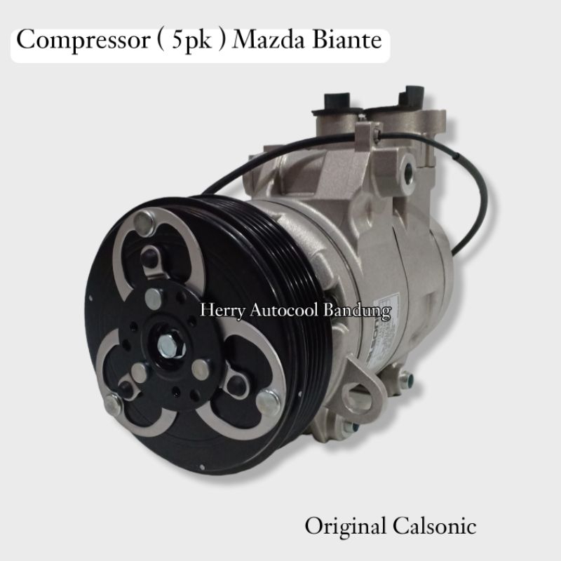 Jual Compressor - Kompressor Ac Mazda Biante ( 5PK ) Original Calsonic ...