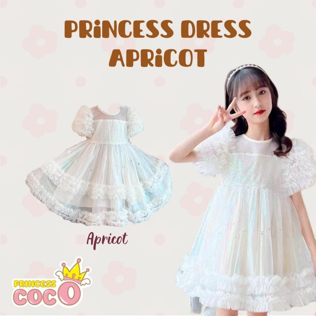 Jual [PRINCESS COCO] 1-9 TAHUN SIZE(90-140) Dress Pesta Princess Anak ...