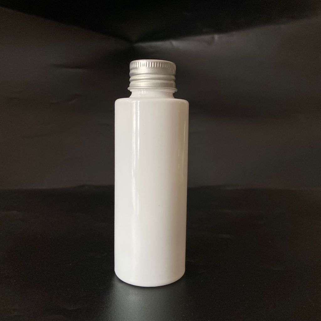 Jual Botol Ulir 100ml RF Putih Tutup Aluminium / Botol RF 100ml White Tutup Ulir Silver Gold ...