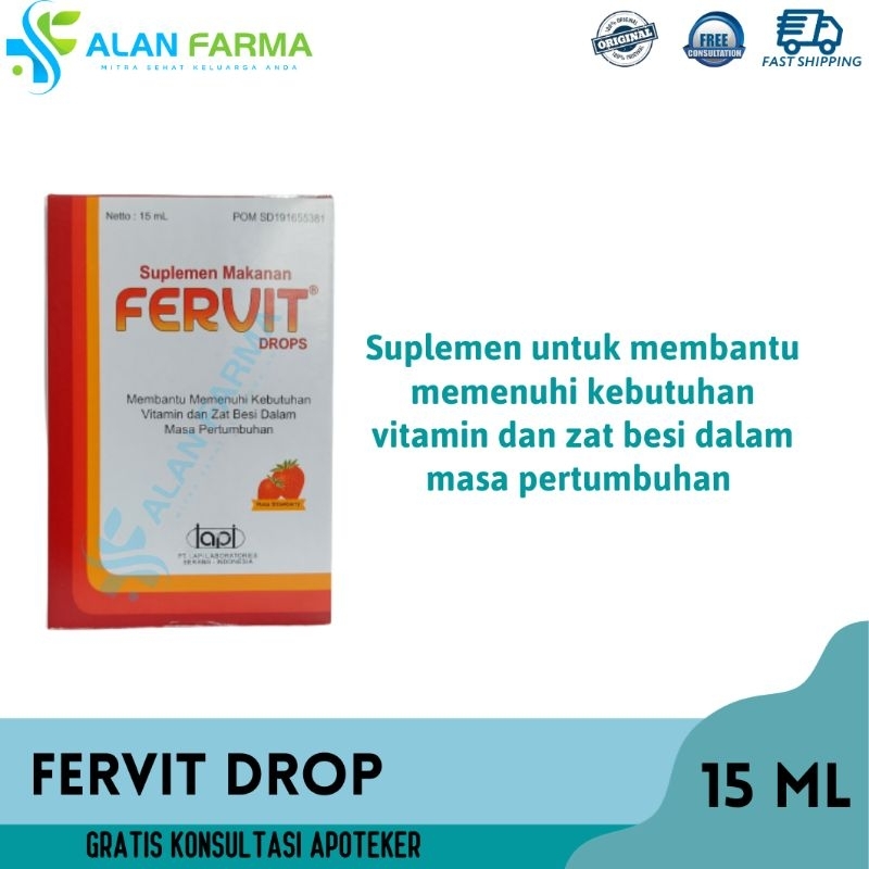 Jual Fervit Drop | Fervit Drops | Suplemen Zat Besi Bayi | Shopee Indonesia Jual Fervit Drop | Fervit Drops | Suplemen Zat Besi Bayi | Shopee Indonesia
