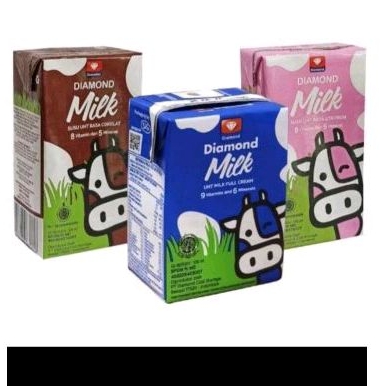 Jual Susu Diamond mini 125ml 1 karton 40pcs | Shopee Indonesia