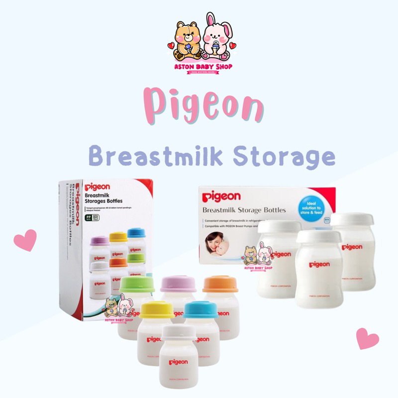 Jual Pigeon Breastmilk Storage Bottle Wide Neck 160 ml / RP PP Slim Neck 50 ml Botol Asi Botol ...