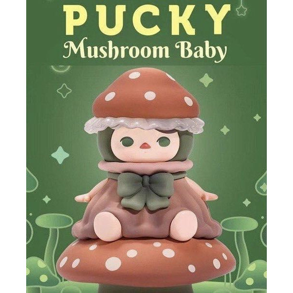 Jual Pop Mart Pucky Mushroom Baby Blister - Popmart | Shopee Indonesia