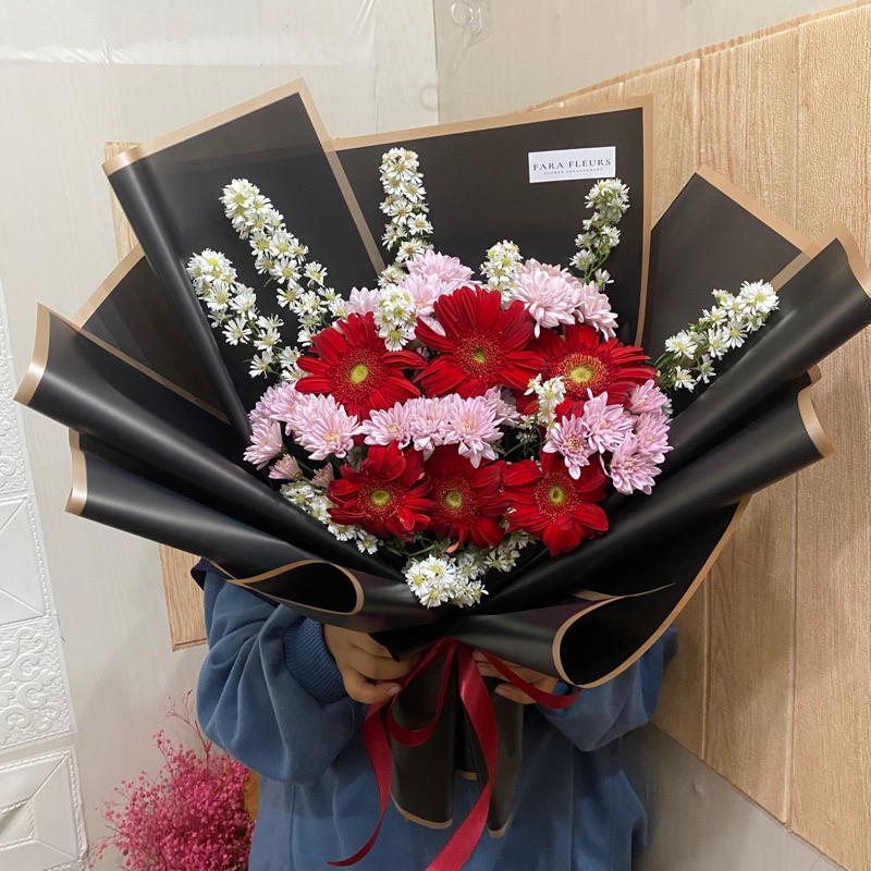 Jual (Kode Gabriella) Bunga Asli KHUSUS JABODETABEK Bouquet bunga ...