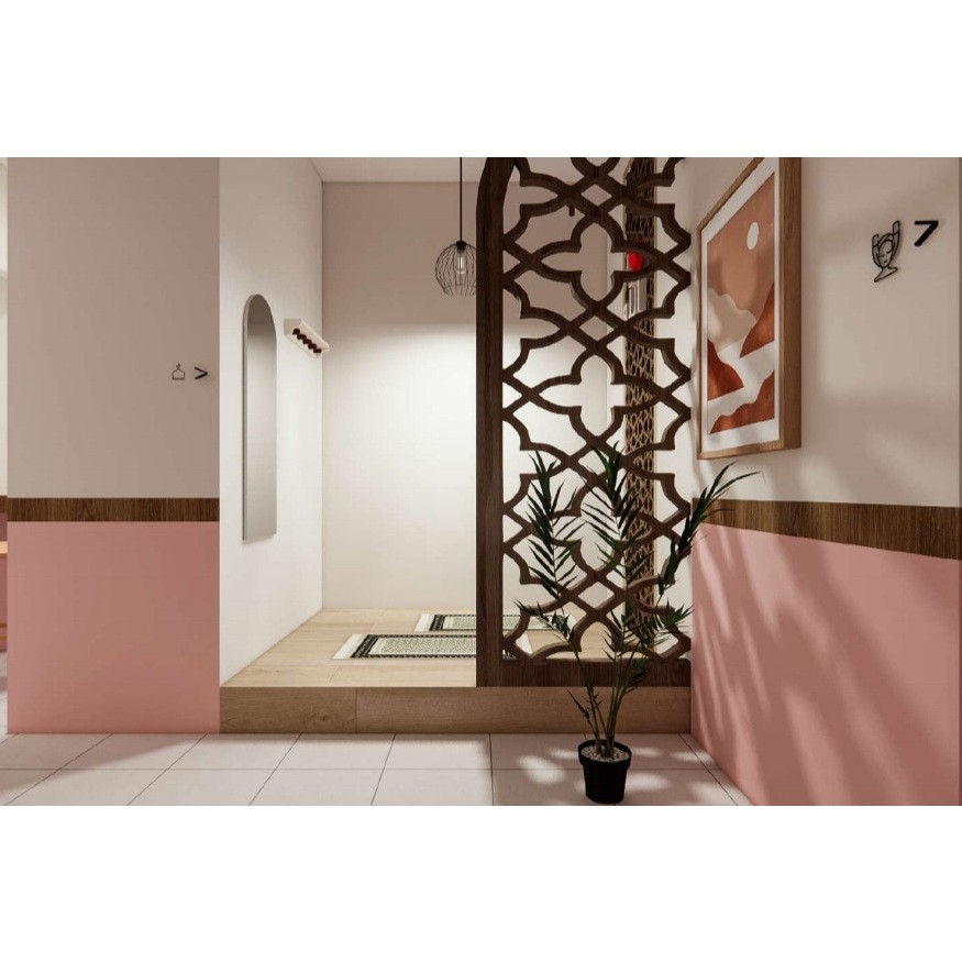 Jual GrC sekat mushola, pagar, GRC Bisa untuk Penyekat Ruang, grc masjid, harga ornamen grc ...