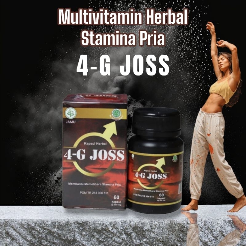 Jual 4-G JOSS STAMINA PRIA / 4G JOSS KUAT PRIA / OBAT HERBAL STAMINA ...
