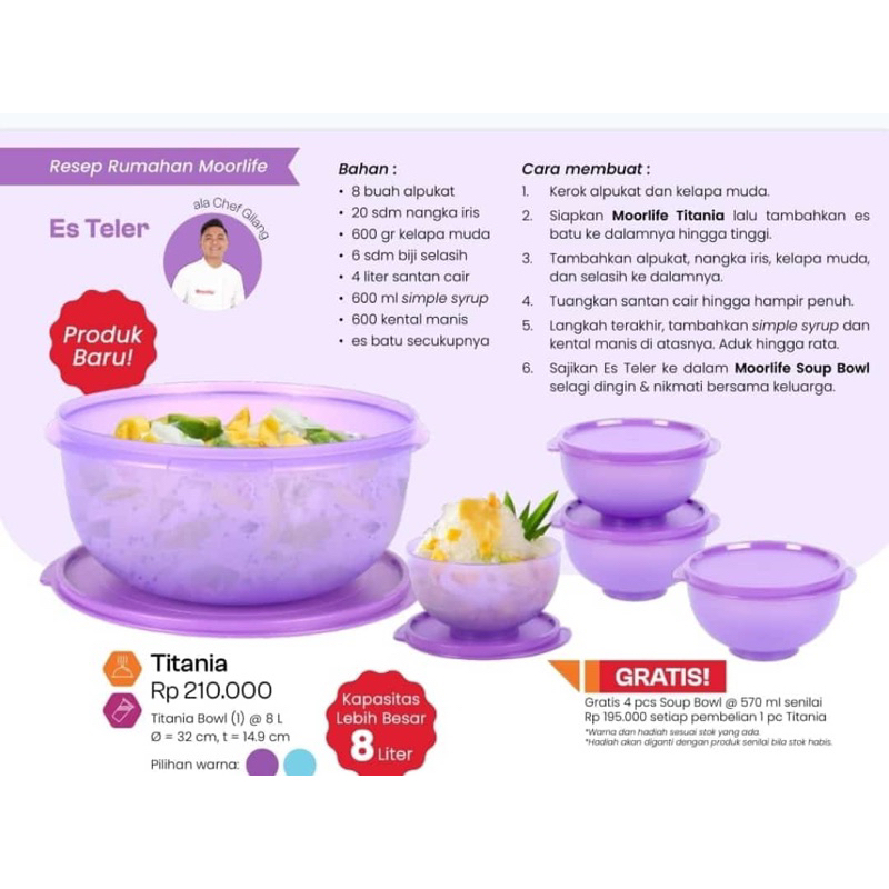 Jual titania set (moorlife) | Shopee Indonesia