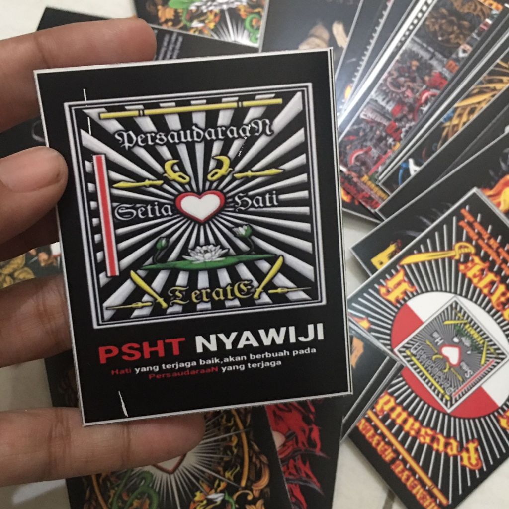Jual STIKER PSHT PENCAK SILAT PERSAUDARAAN SETIA HATI TERATE LABEL TEMPELAN | Shopee Indonesia