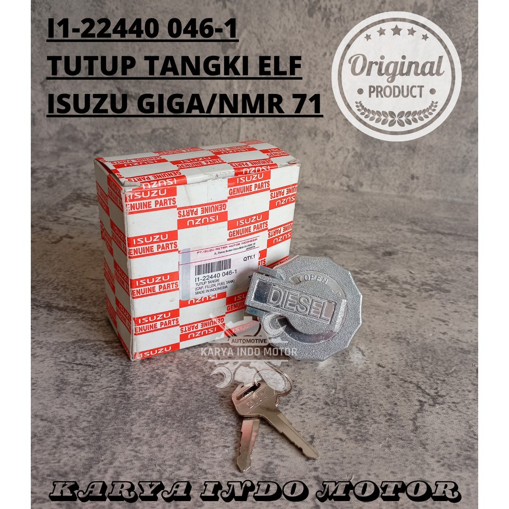 Jual TUTUP TANGKI SOLAR BENSIN ISUZU ELF NMR 71 GIGA 1-22440 046-1 | Shopee Indonesia