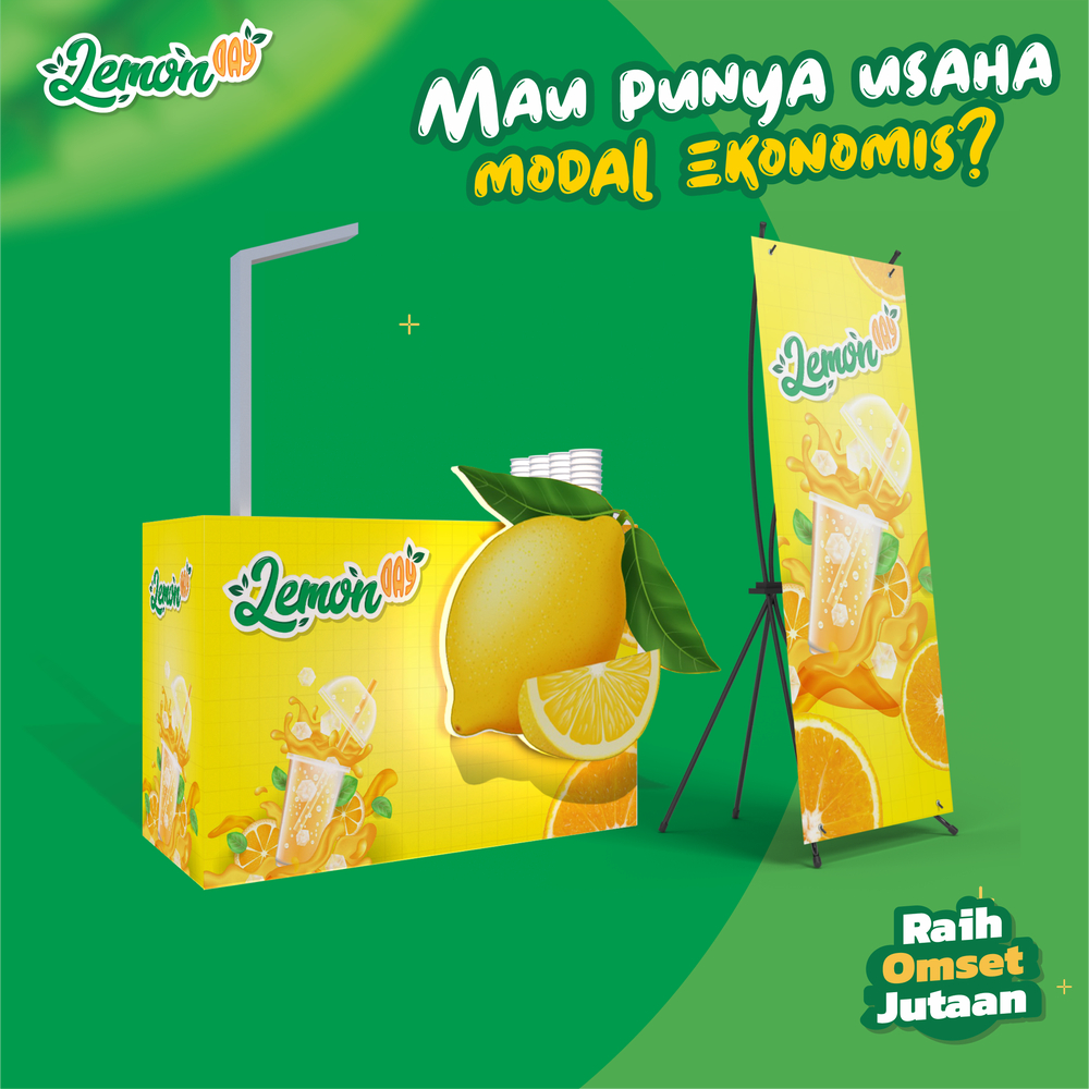 Jual Paket Usaha Franchise Es Limun by Lemon Day Bonus Jutaan | Shopee ...