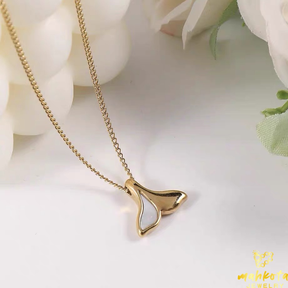 Jual K143 Kalung Rantai Sisik Naga TITANIUM PREMIUM Wanita Model ...