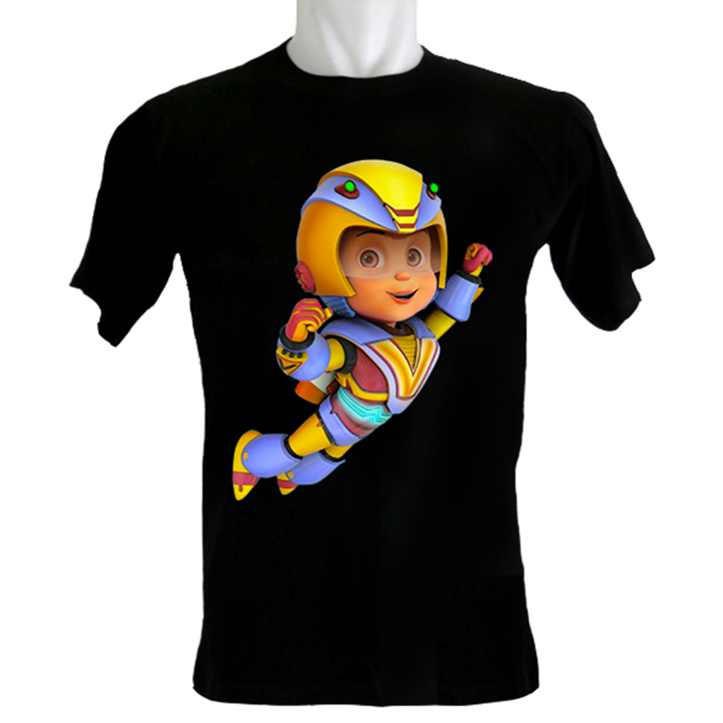 Jual Indoshirt - Kaos VIR The Robot Boy Flying Polos - Bahan Katun ...