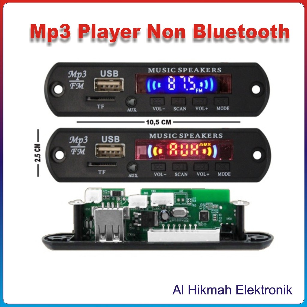Jual Mp3 Player USB Flashdisk 12 Volt Non Bluetooth | Shopee Indonesia
