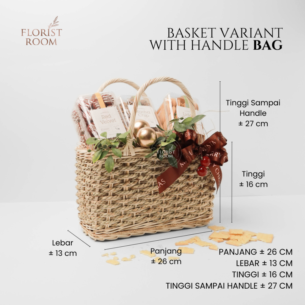 Jual Basket Variant with Handle - Keranjang Bunga Hampers Kado ...