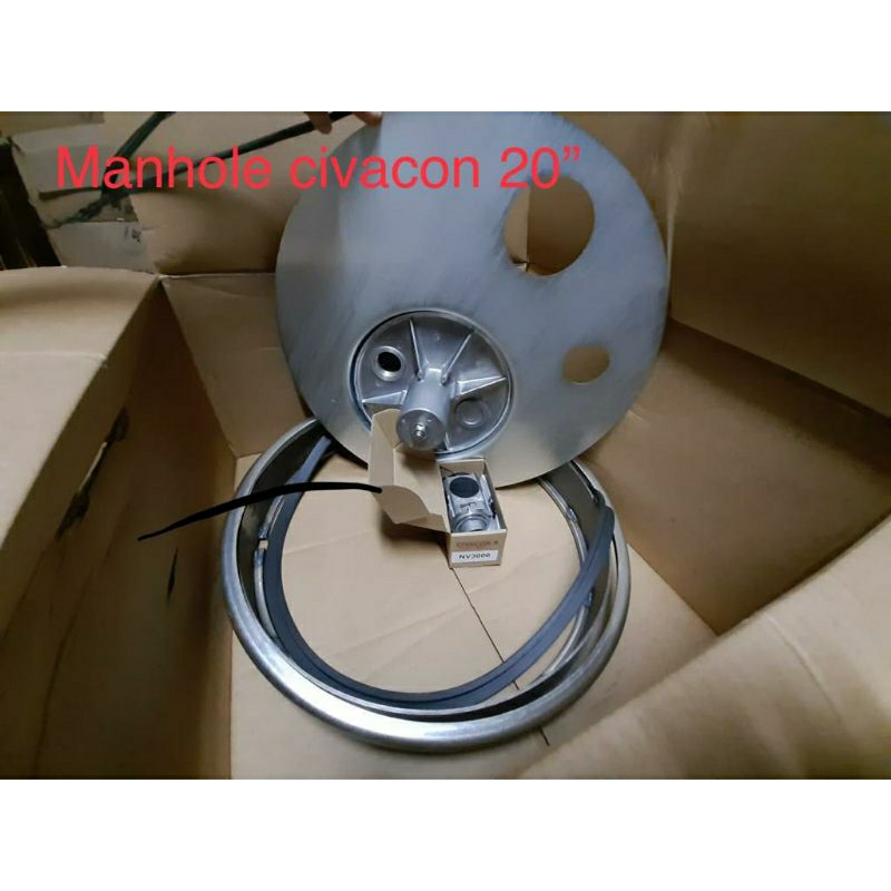 Jual MANHOLE COVER CIVACON 20 INCH / TUTUP TANGKI MANHOLE | Shopee ...