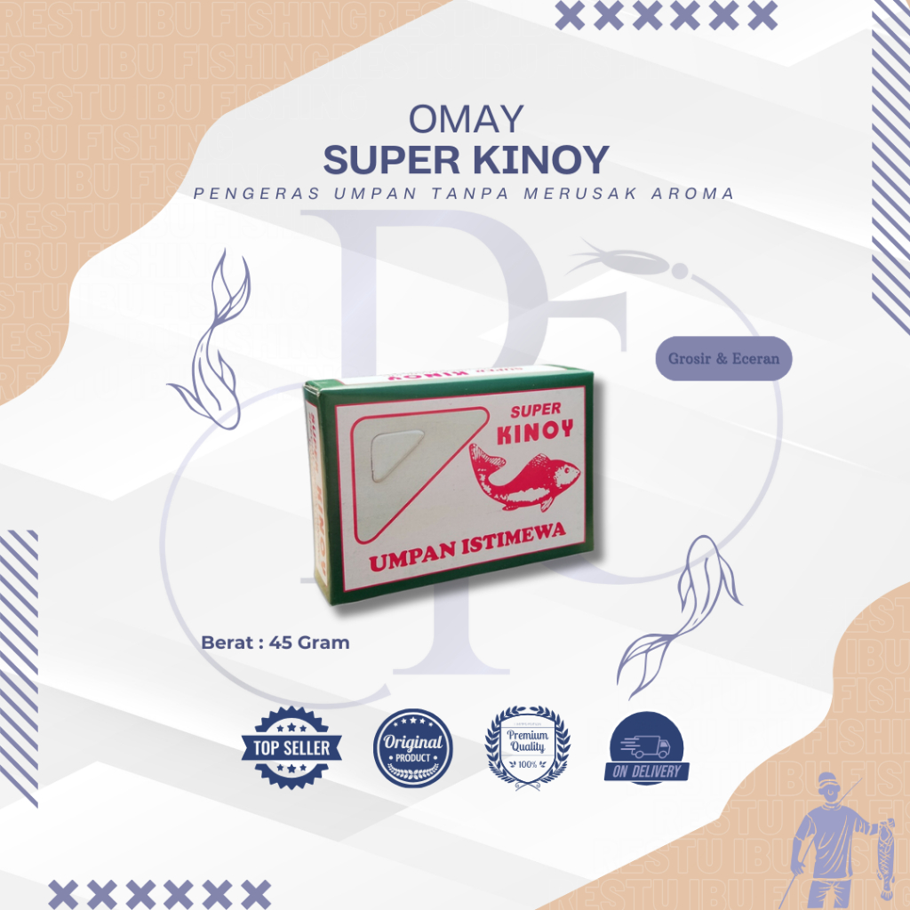 Jual Super Kinoy Omay / Kinoy Kotak Untuk Mancing | Shopee Indonesia