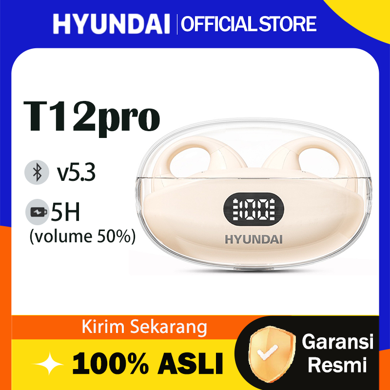 Jual Hyundai T12 Pro True Wireless Bluetooth Earphone Earbuds Mini TWS | Shopee Indonesia