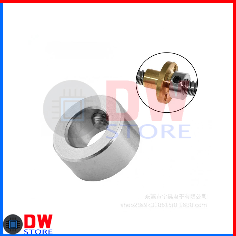 Jual CNC Open Builds 3D Printer T8 Lead Screw Ring Lock Collar 8mm ...