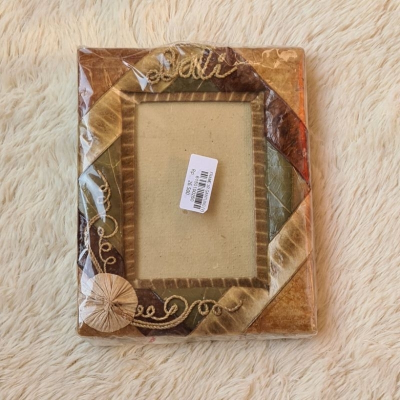 Jual Souvenir Khas Bali Frame/Bingkai Handmade (isi:3) | Shopee Indonesia