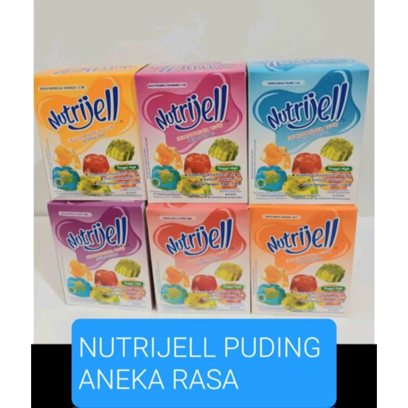 Jual Nutrijel Box 9 Rasa : Plain/Jeruk/Leci/Mangga/Strawberry/Melon ...