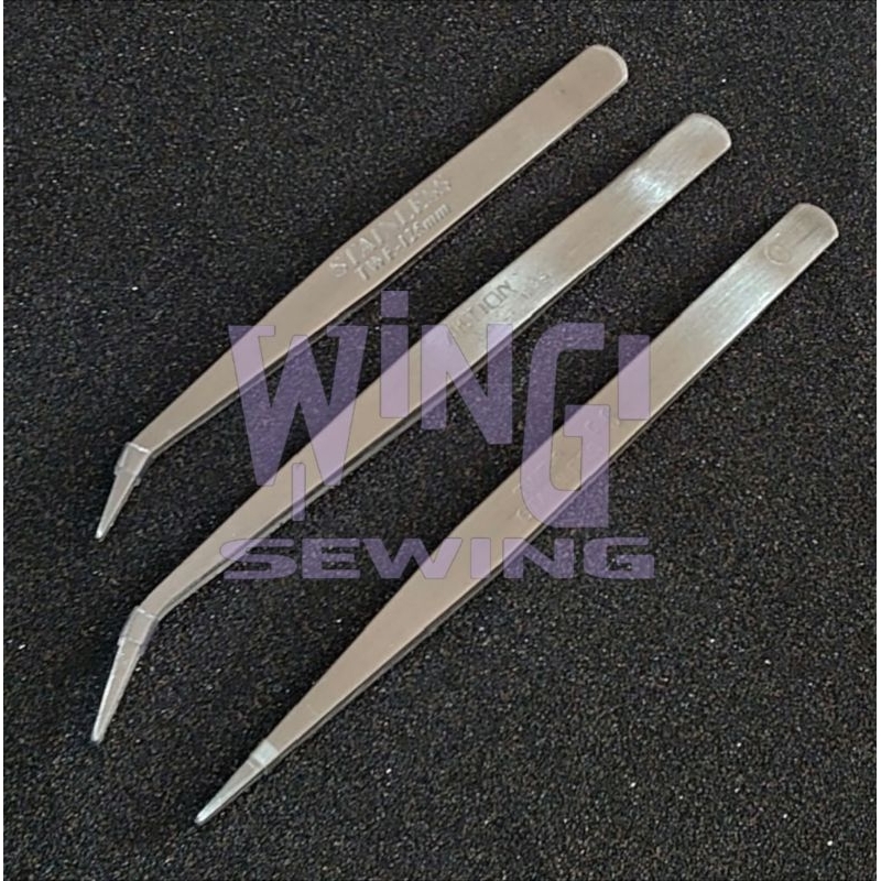 Jual Pinset Pingset Twizer Benang Stainless Steel Pinset Benang Jahit ...