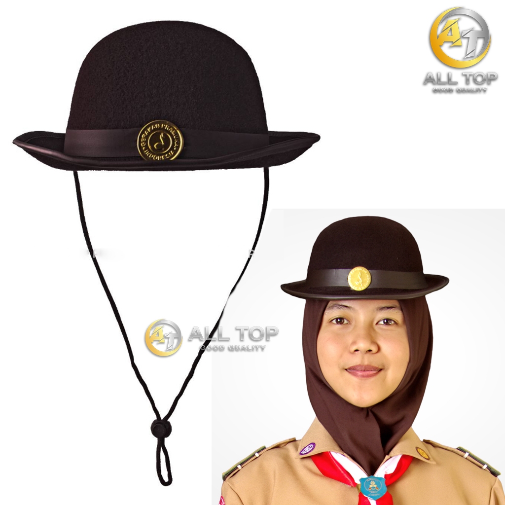 Jual Topi boni pramuka bahan laken dan rajut | Shopee Indonesia