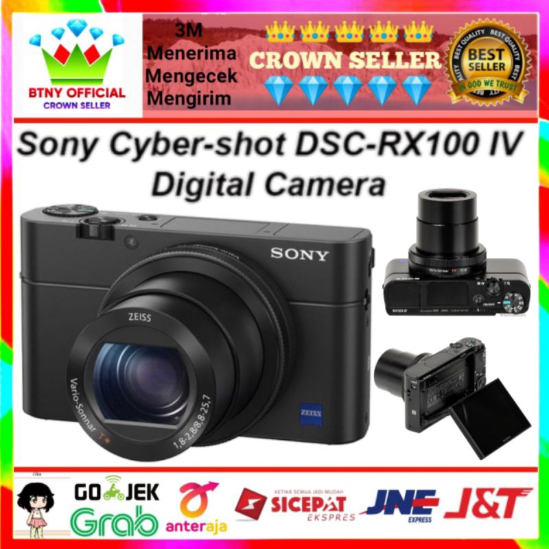 Jual Sony Cyber-Shot DSC-RX100 IV - Kamera Sony RX100 Mark 4 - RX M4 Ori | Shopee Indonesia