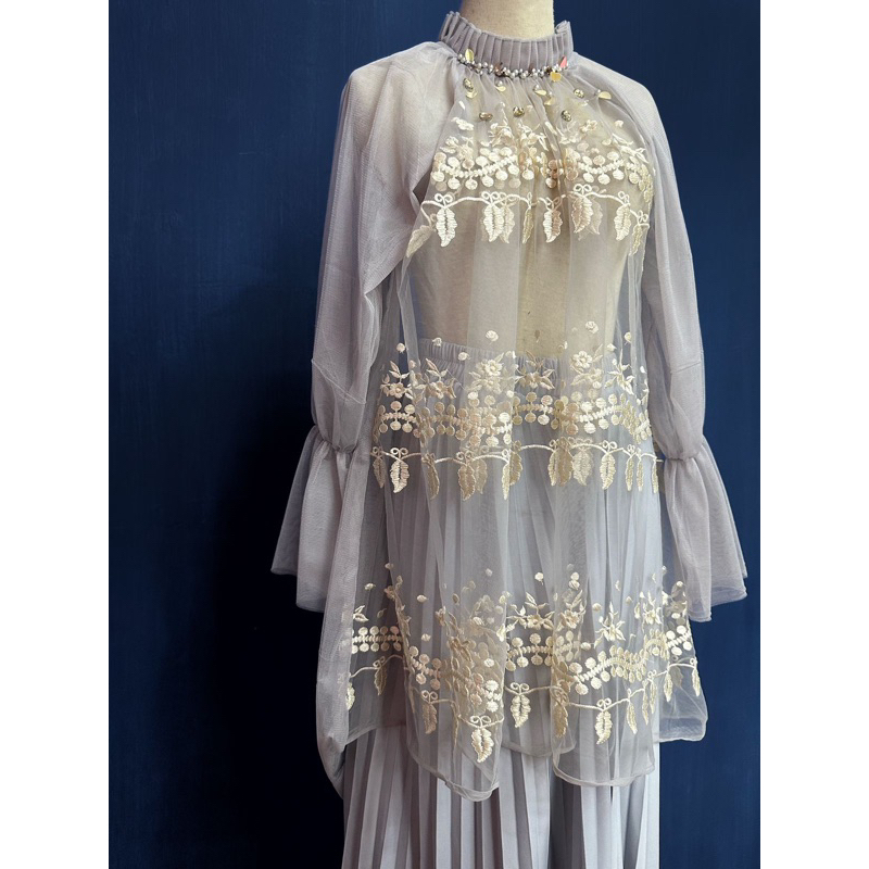 Jual SANI SIGNATURE - JAMILAA TUNIK DRESS KONDANGAN | Shopee Indonesia