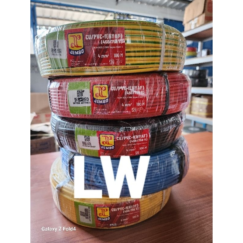 Jual jembo kabel serabut nyaf 4mm kabel jembo nyaf 4mm | Shopee Indonesia