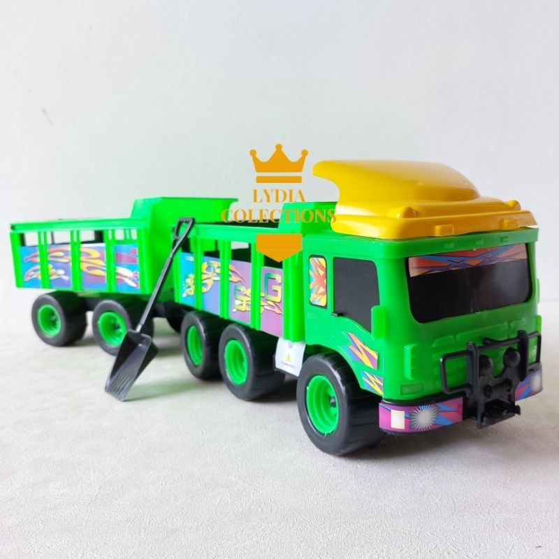 Jual Mainan Dump Truck Truk Gandeng Truk Pasir Jumbo | Shopee Indonesia