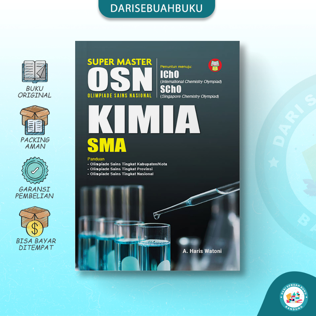 Jual Buku SUPER MASTER - OSN KIMIA untuk SMA - Edisi TERBARU - Buku Latihan & Bank Soal ...