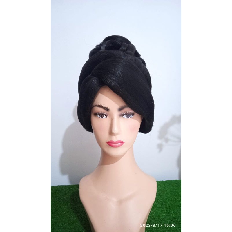 Jual wig sanggul modern | Shopee Indonesia