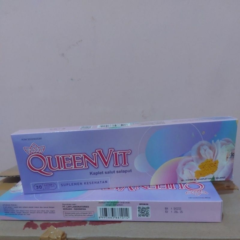 Jual QUEEN VIT/BOX ISI 30 TABLET | Shopee Indonesia