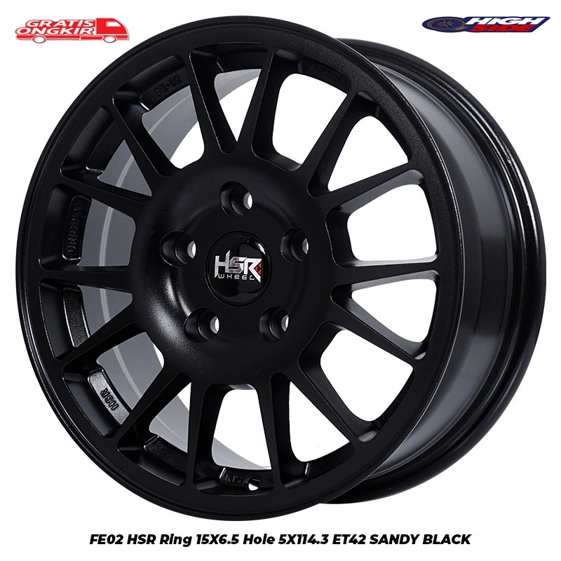 Jual Velg Racing Hsr Fe02 R15 Type Rally Look Mobil Baleno New,Ertiga ...