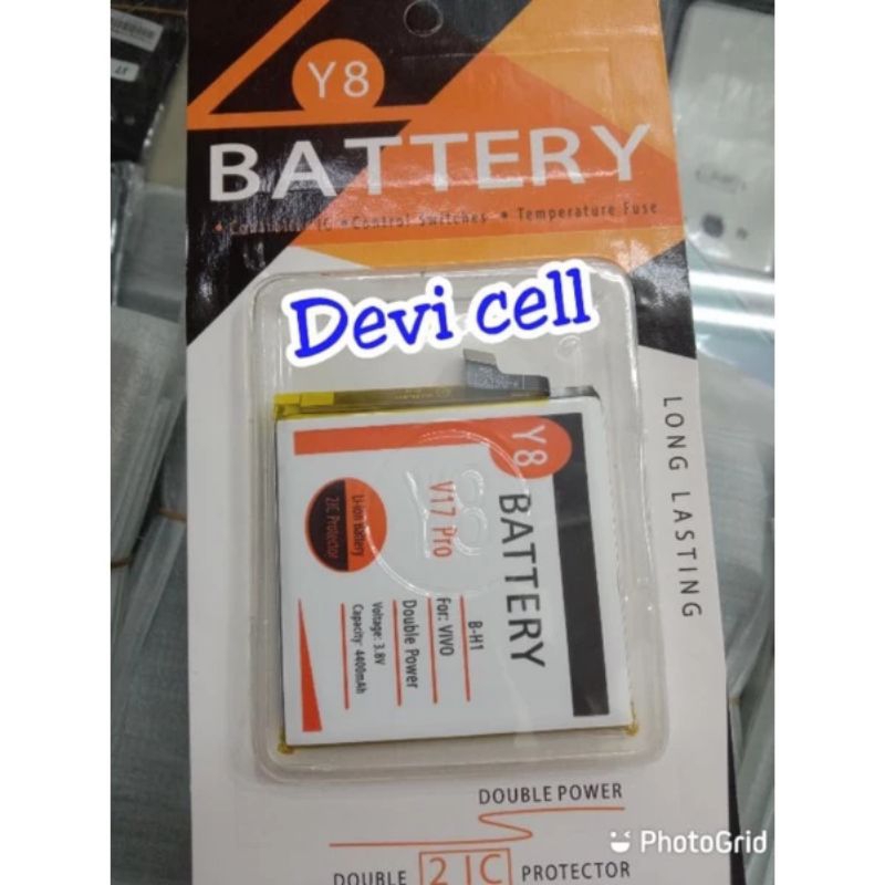 Jual BATERAI BATREI BATRE VIVO V17 PRO BH1 B-H1 DOUBLE POWER 4400MAH ...