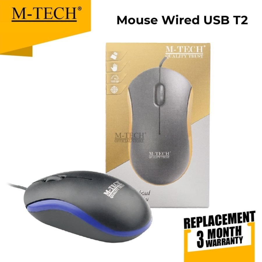 Jual Mouse Gaming USB Mtech T2 Mini | Shopee Indonesia