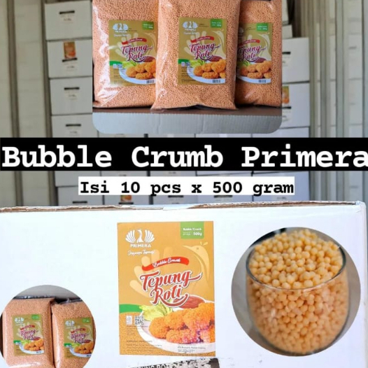 Jual Ready Bubble Crumb Crispy Nugget / Naget Tepung Roti Bulat 500 ...