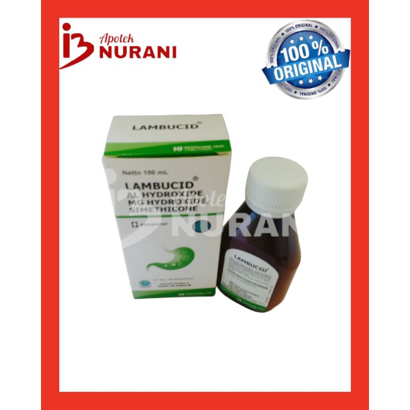 Jual LAMBUCID ( 100ML ) SIRUP OBAT MAAG DAN NYERI LAMBUNG | Shopee ...