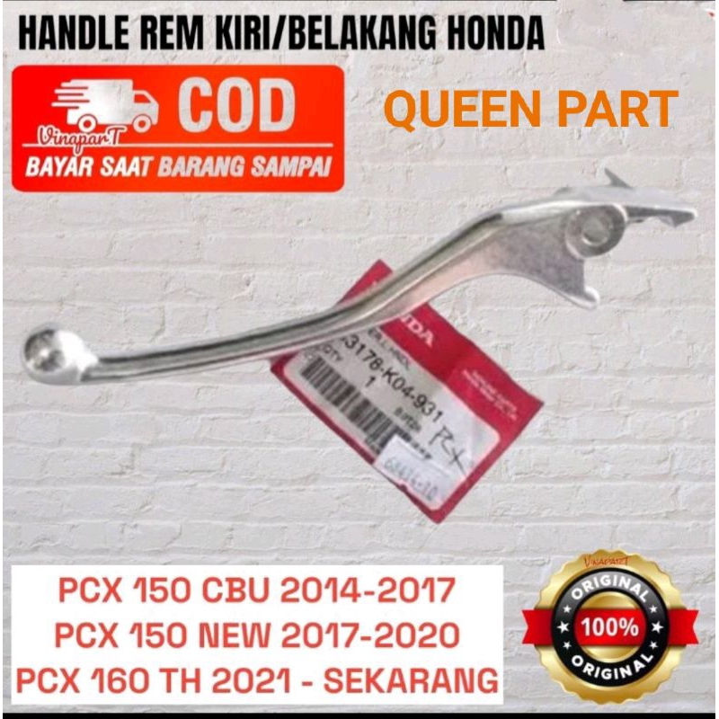 Jual handle handel rem kiri belakang PCX 150 k97 dan PCX 160 k1Z ...