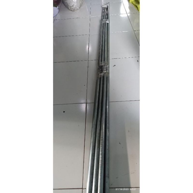 Jual tiang besi set untuk regu dinir 4x3 besi besar | Shopee Indonesia