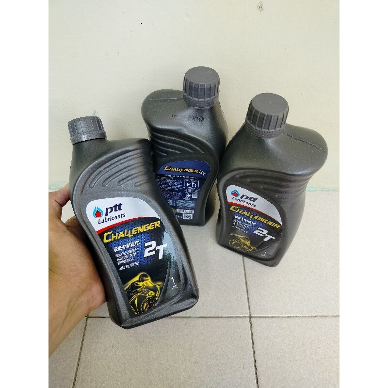 Jual Oli Samping 2T PTT CHALLENGER Lubricant Semi Synthetic JASO FD/TC; ISO EGD 1 Liter | Shopee ...