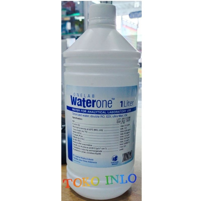 Jual Water One 1 liter Onemed/Waterone/Water One | Shopee Indonesia