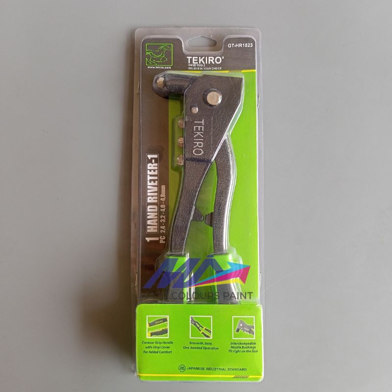 Jual TEKIRO TANG RIVET HITAM HAND RIVET | Shopee Indonesia