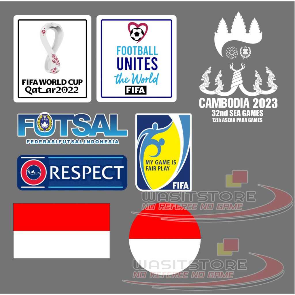 Jual PATCH SABLON WASIT - LENGAN FAIRPLAY - FUTSAL - RESPECT - FOOTBALL ...