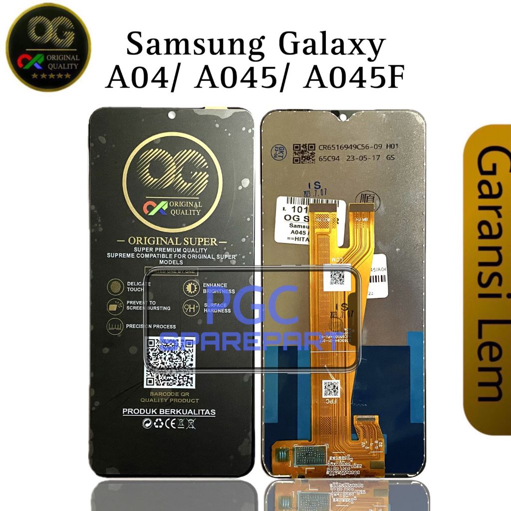 Jual ORIGINAL SUPER OG - LCD Touchscreen Samsung A04 / A045 / A045F / SM-A045F / SM-A045F/DS ...