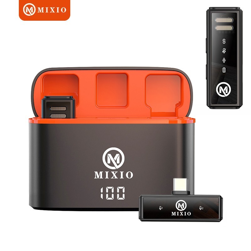 Jual MIXIO S14Pro S13Pro Wireless Microphone Profesional Mikrofon ...