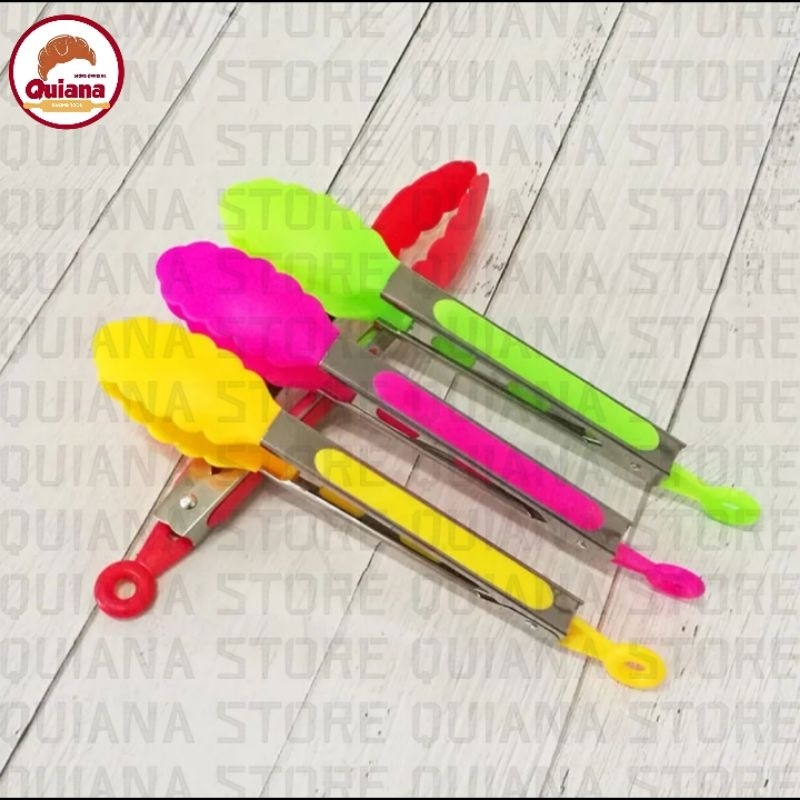 Jual Penjepit Capit Jepit Makanan Kue Gorengan Panggangan Grill BBQ ...