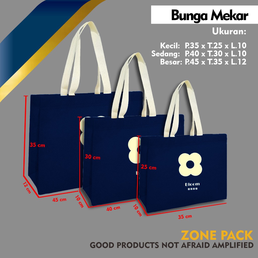 Jual Totebag Kain Motif | Tas Goodibag Belanja Hampers | Paper Bag Kain ...
